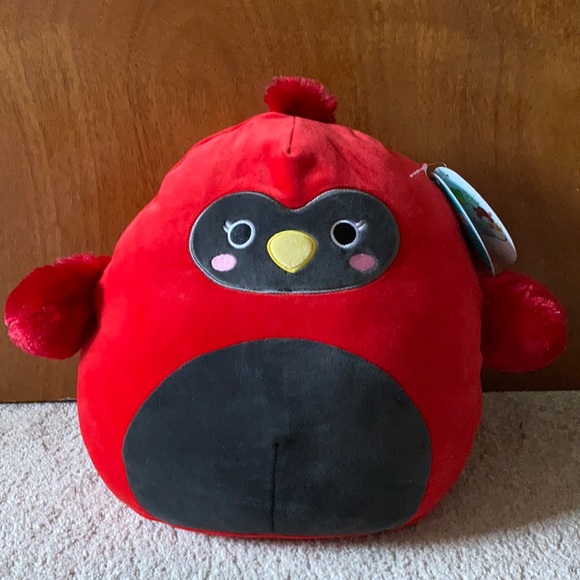 Squishmallows | Toys | Squishmallow Cazlan The Cardinal 2 Inch | Poshmark